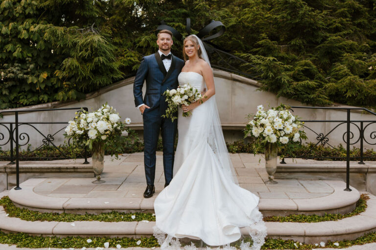 Cassie & Simon’s Rooftop Wedding at Franklin Park Conservatory ...