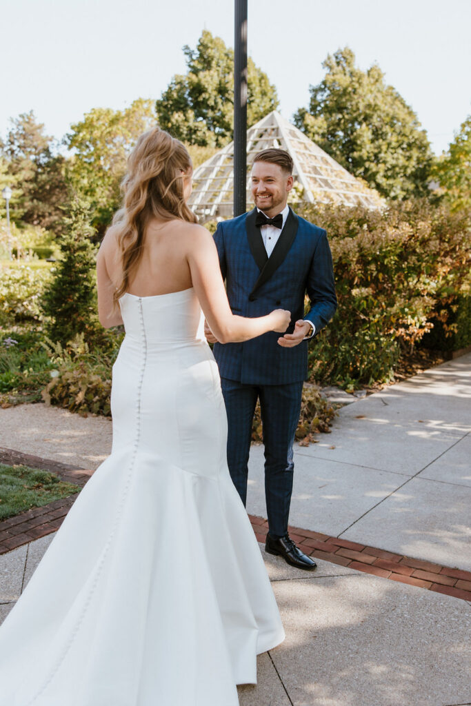 Cassie & Simon’s Rooftop Wedding at Franklin Park Conservatory ...