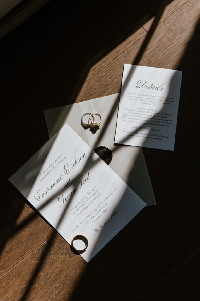 Cassie & Simon’s Rooftop Wedding at Franklin Park Conservatory ...